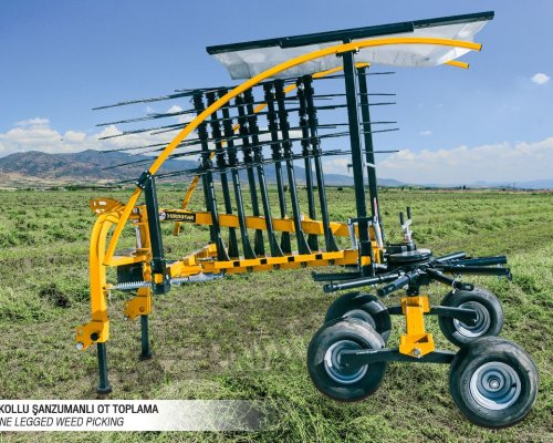 Nine Legged Weed Picking - Yurdusar Agriculture | Agricultural Machinery